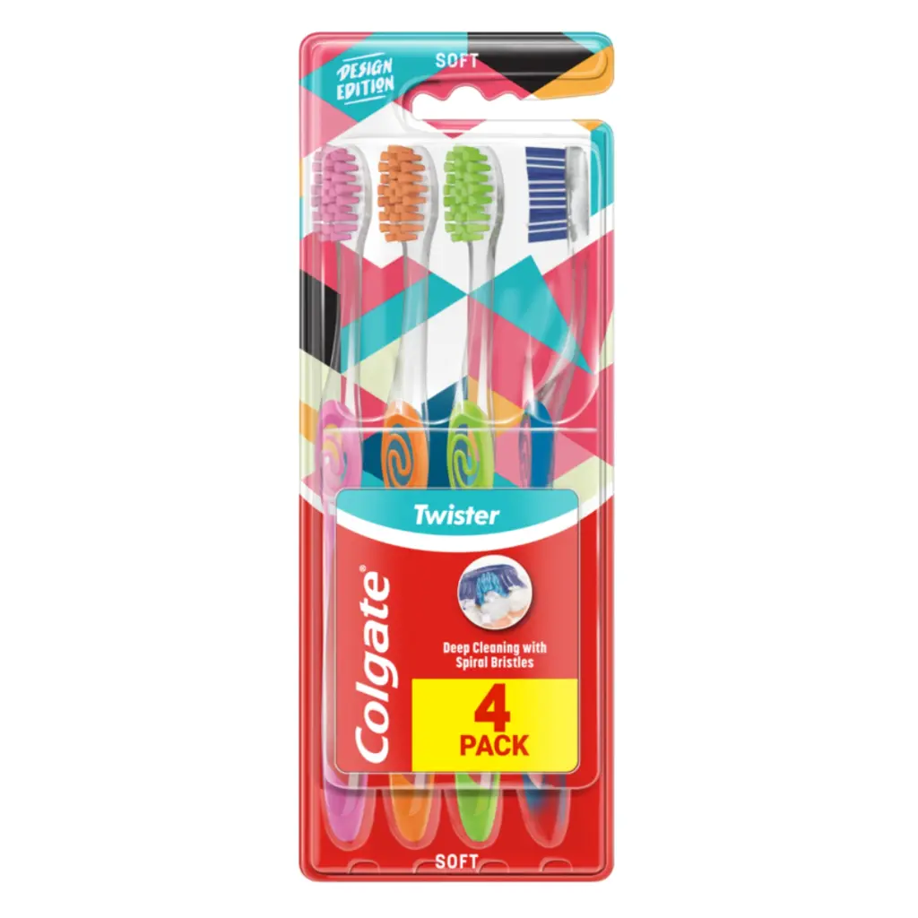 Colgate Ćetkica za zube Twister, 4 komada