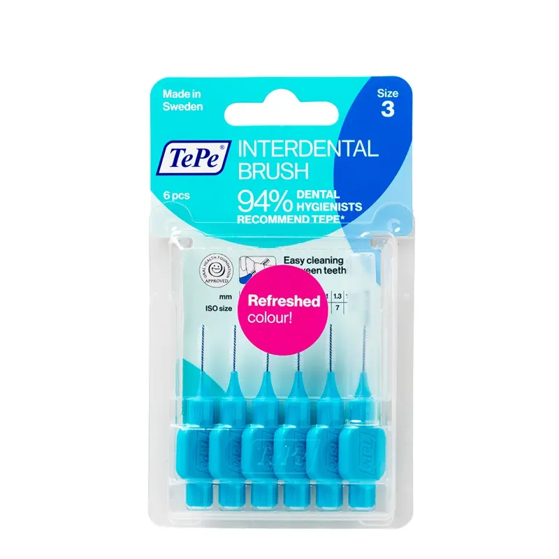 TEPE Interdentalne četkice Original veličina 3 (0,6mm) 6/1 plave