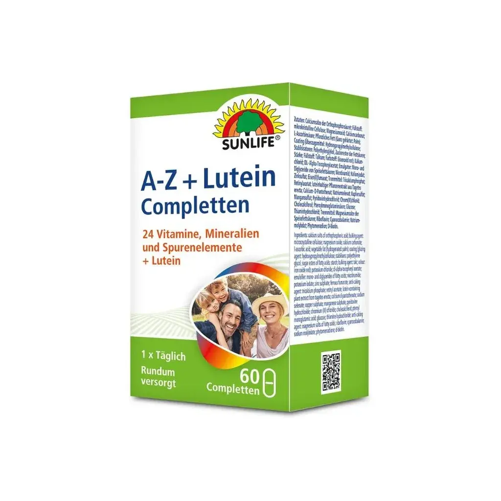 Sunlife Vitamini A-Z sa luteinom, 60 tableta