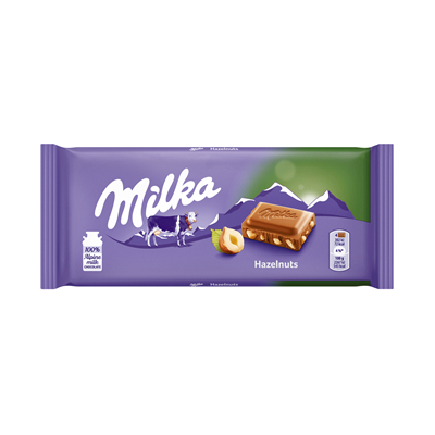 MILKA Hazelnuts 80g