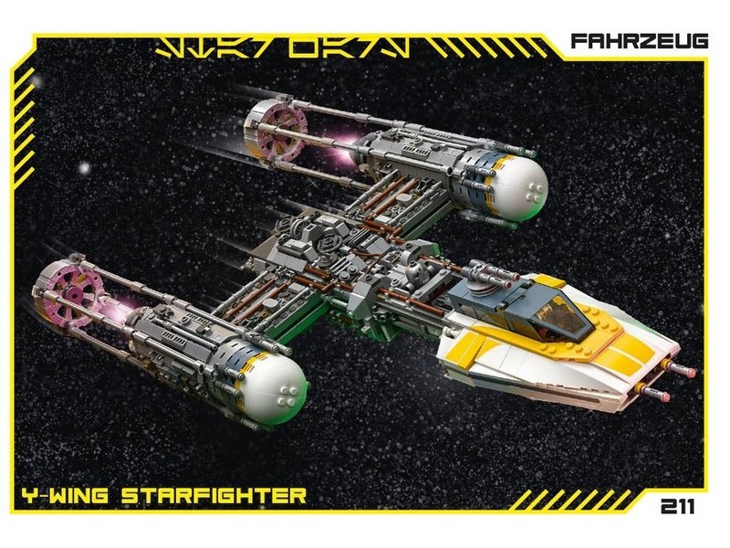 211. LEGO Star Wars, 2023 - Y-Wing Starfighter