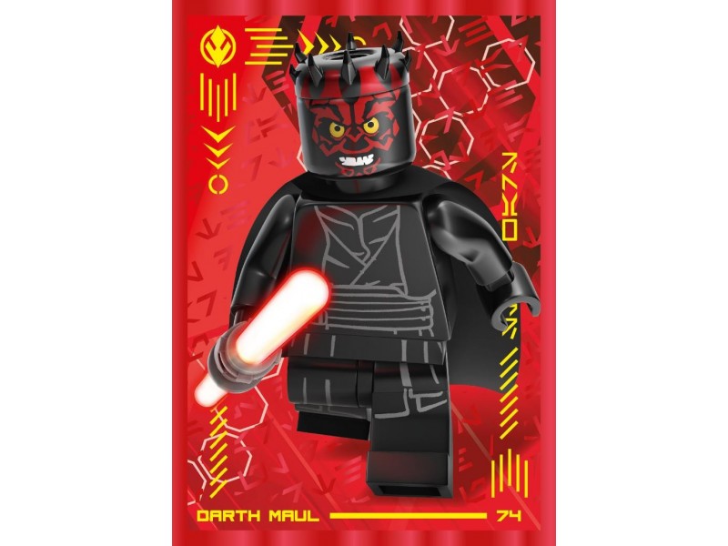 74T. LEGO Star Wars, 2023- Darth Maul, TWIN CARD