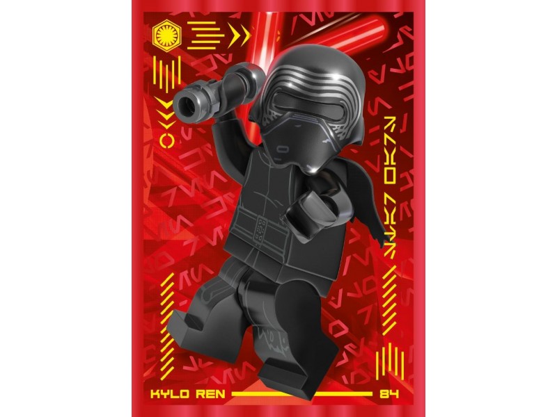 84T. LEGO Star Wars, 2023- Kylo Ren, TWIN CARD