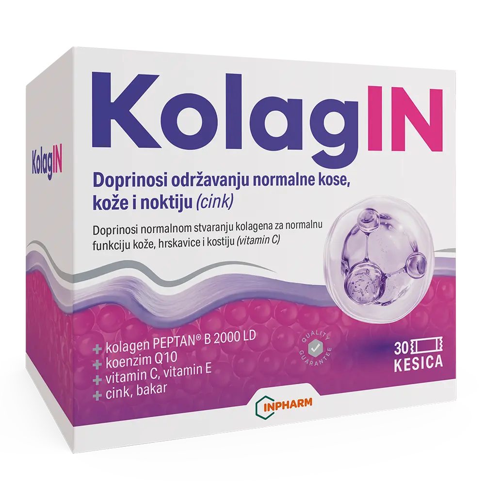 KolagIN, Inpharm, kolagen, 30 kesica