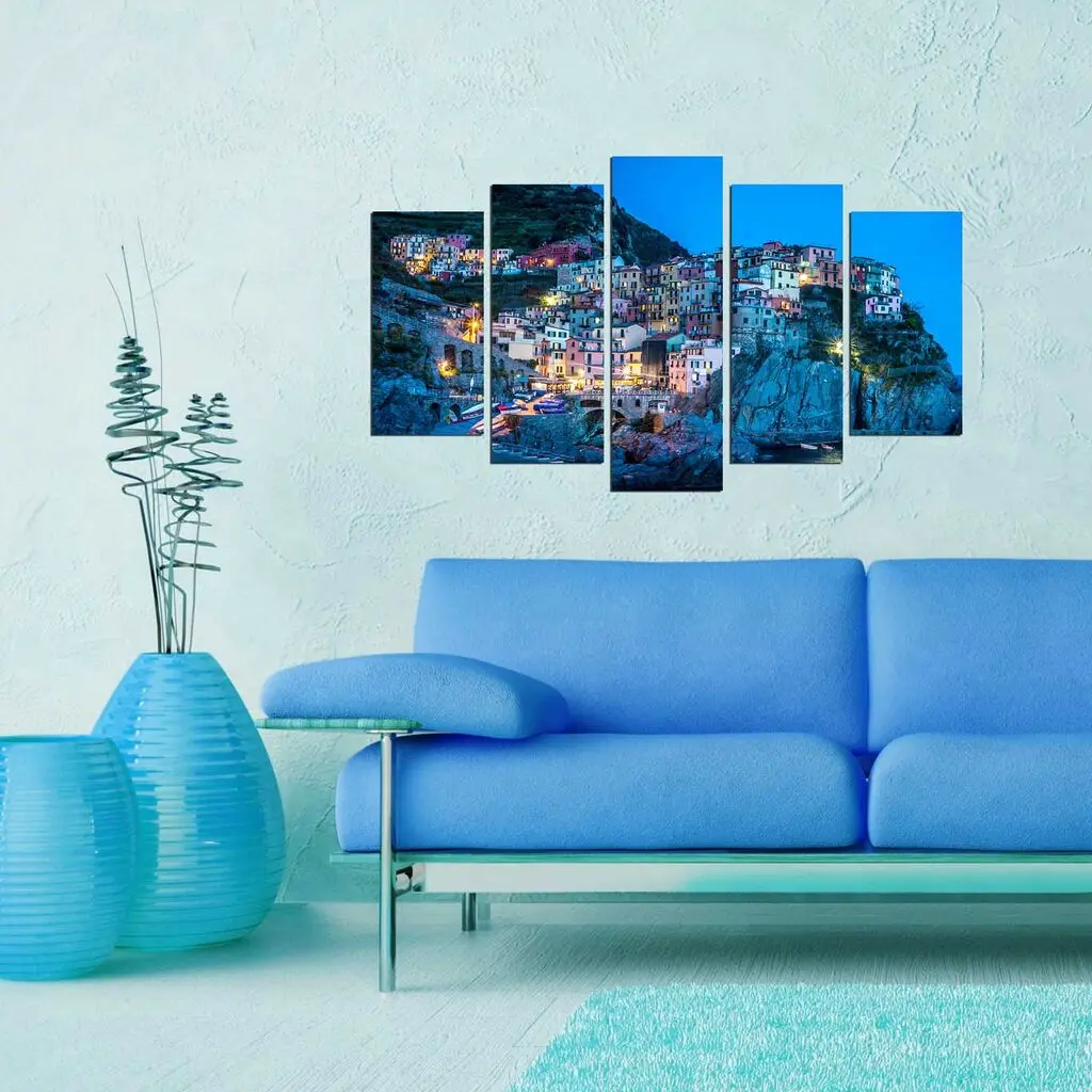 Wallity Set Slika 5MX-80, 5 Delova