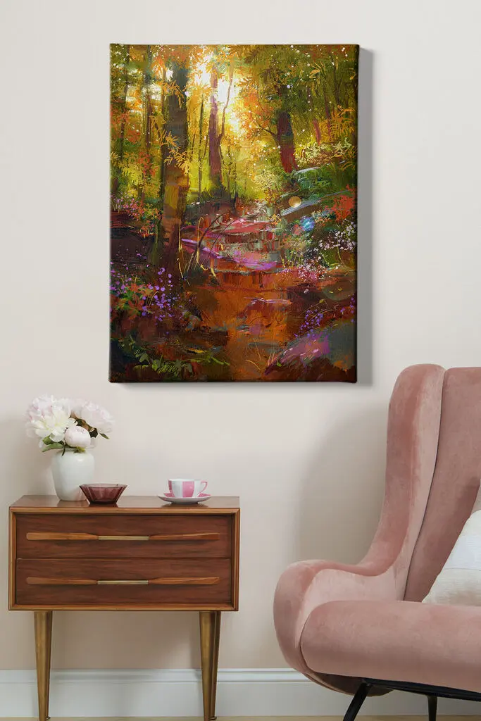 Wallity Slika Kanvas Tablo-117, 70x100 cm