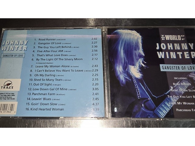The world of Johnny Winter, Gangster of love , ORIG.