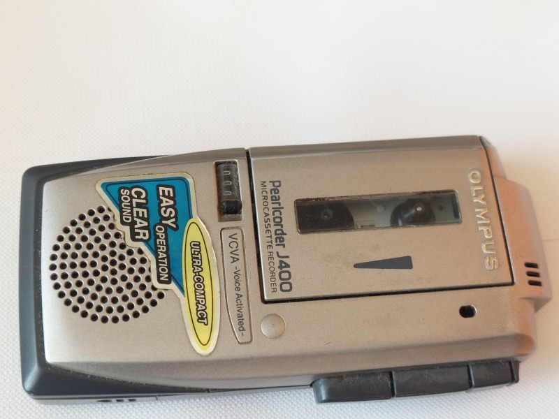 Olympus J300 Pearlcorder Microcassette Voice Recorder