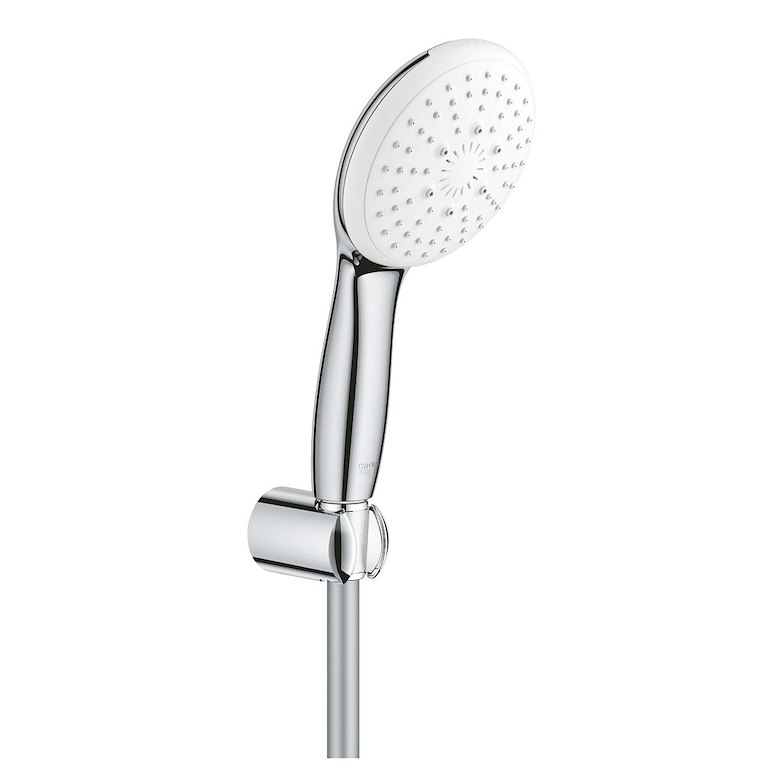 Grohe 27849003 Tempesta 110 Chrome ručni tuš sa 3 vrste mlaza, držačem za tuš i Relexaflex 1750 crevomID: EK000754295