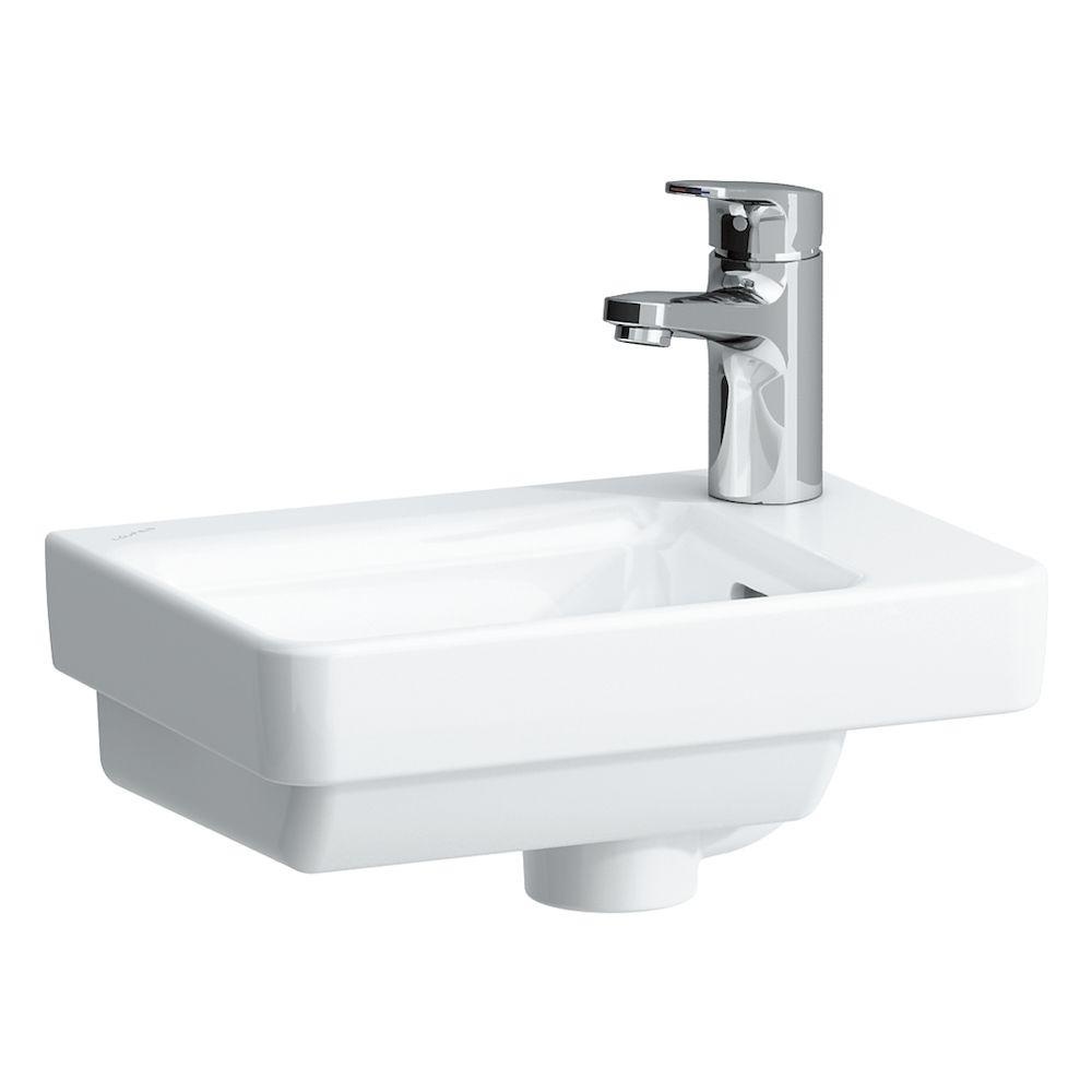 Laufen 8.1596.0.000.104.1 Pro S White umivaonik (lavabo) 36x25x5 konzolni sa rupom za bateriju desno i sa prelivomID: EK000754751