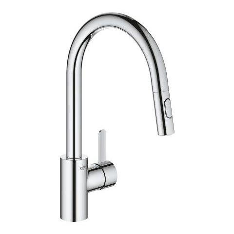 Grohe 31481001 Eurosmart Cosmopolitan 190 Chrome baterija (slavina) za sudoperu sa izvlačećim tušem i 2 vrste mlazaID: EK000754352