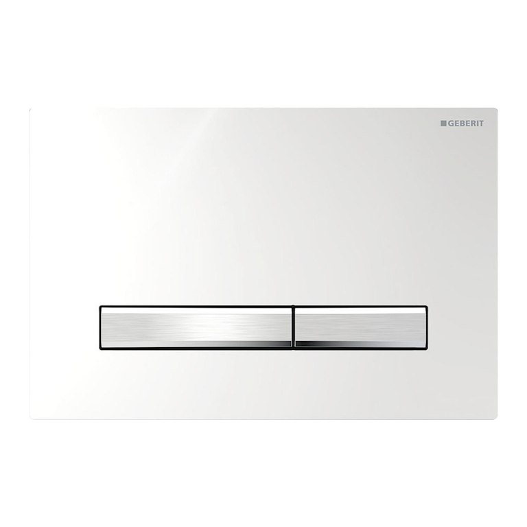Geberit 115.788.SD.2 Sigma50 White / Chrome taster za ugradne vodokotliće dvokoličinski pravougaoniID: EK000754265