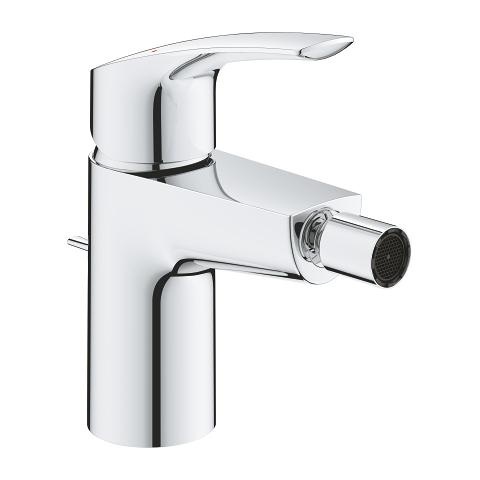 Grohe 32929003 Eurosmart Chrome baterija (slavina) za bide sa odlivnim ventilom sifona pop-up 84mmID: EK000754057