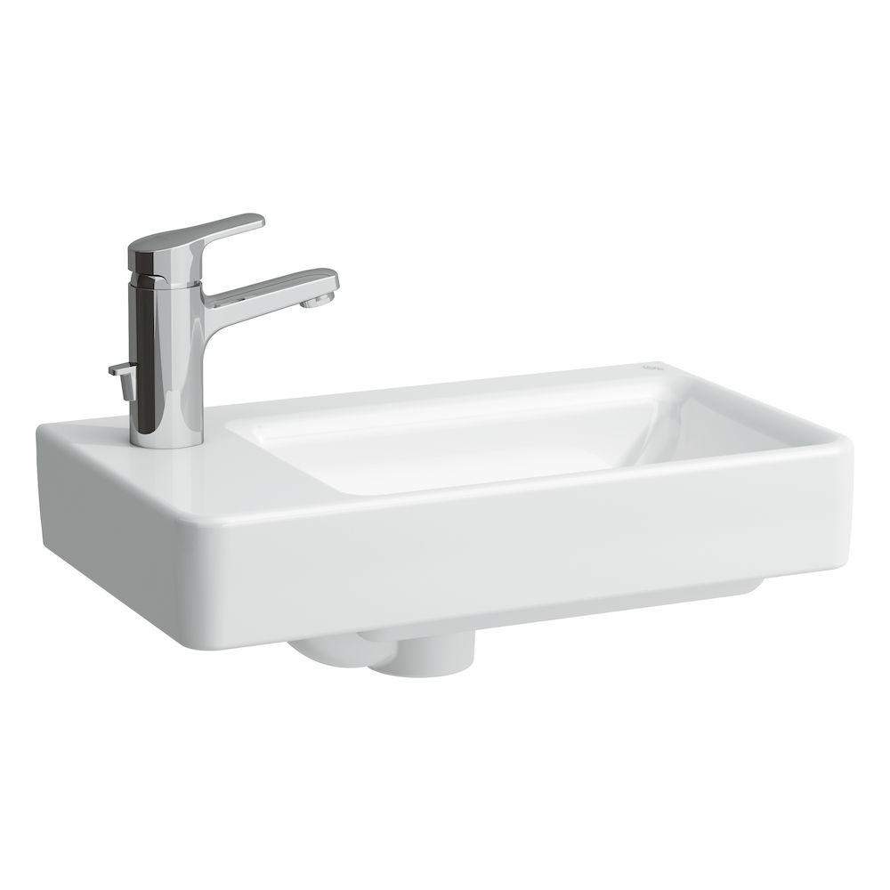 Laufen 8.1595.5.000.104.1 Pro S White umivaonik (lavabo) 48x28x8,5 konzolni sa rupom za bateriju levoID: EK000755072