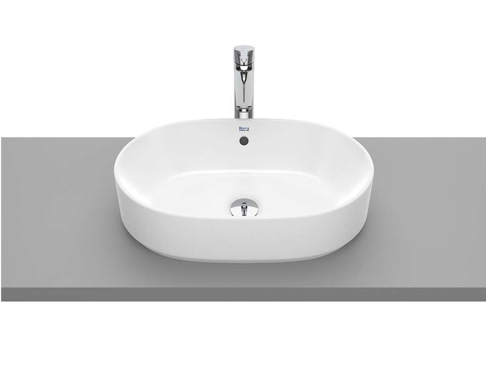 Roca A3270Y1000 The Gap Round White umivaonik (lavabo) 55x39x13 nadgradni sa prelivom ovalniID: EK000755200