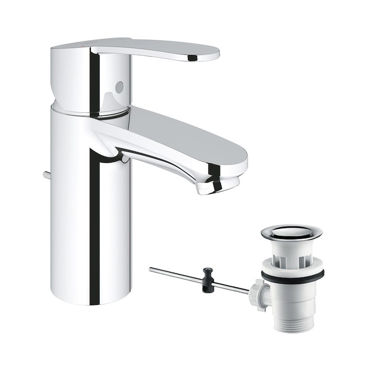 Grohe 33552002 Eurostyle Cosmopolitan 80 Chrome baterija (slavina) za umivaonik sa odlivnim ventilom sifona pop-upID: EK000755631