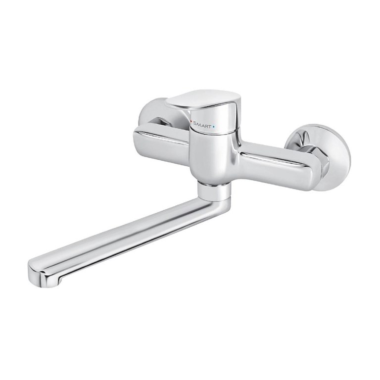Rosan JA321002 Smart 200 Chrome baterija (slavina) za umivaonik/lavabo zidnaID: EK000755279