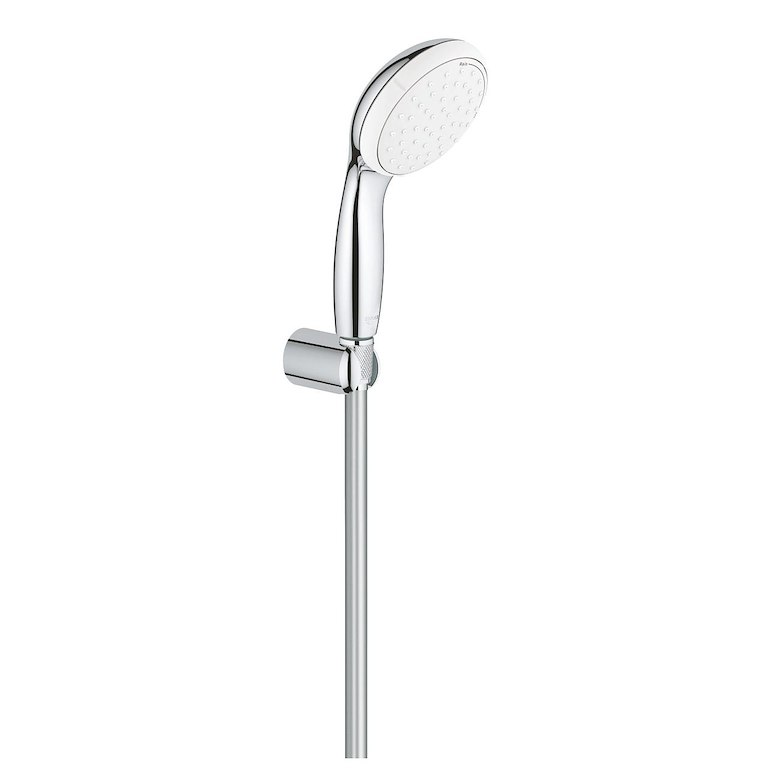 Grohe 27799001 Tempesta 100 Chrome tuš set: ručni tuš, zidni držač za tuš i Relexaflex crevo za tušID: EK000755015