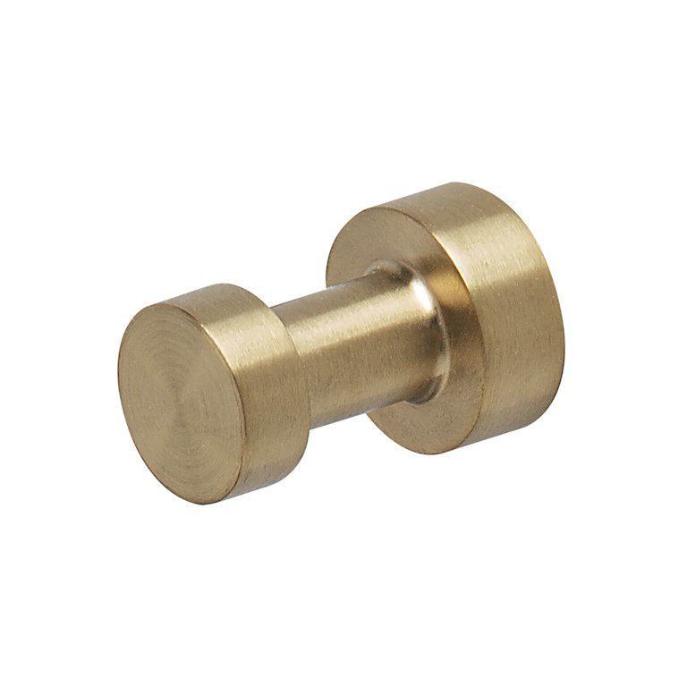 Geesa 916513-07 Nemox Brushed Gold kukica (vešalica) za peškirID: EK000754943