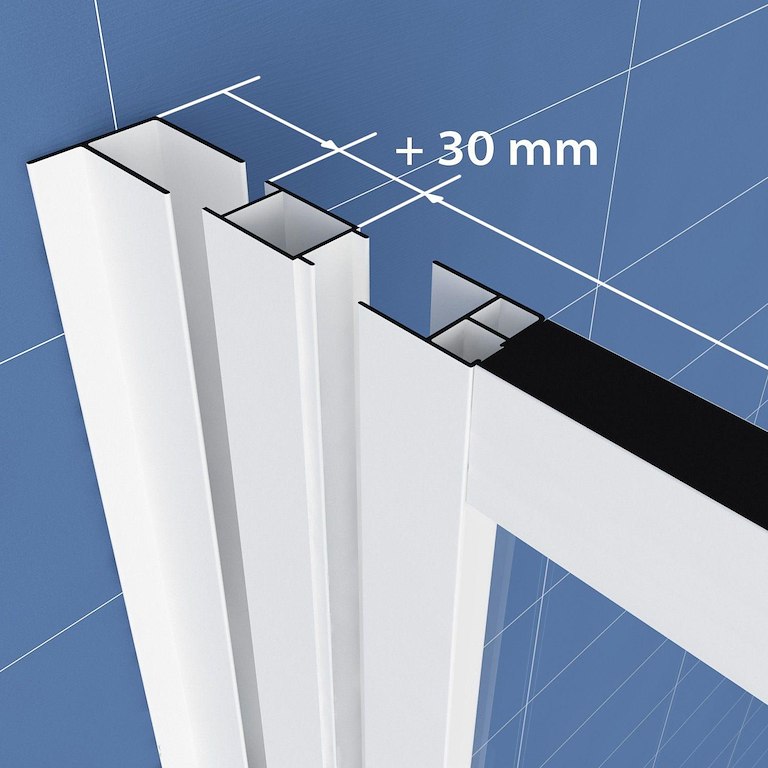 Kolpa San SQ Line K-30 profil White kompenzacioni visine 1900mm univerzalni 527430ID: EK000755051