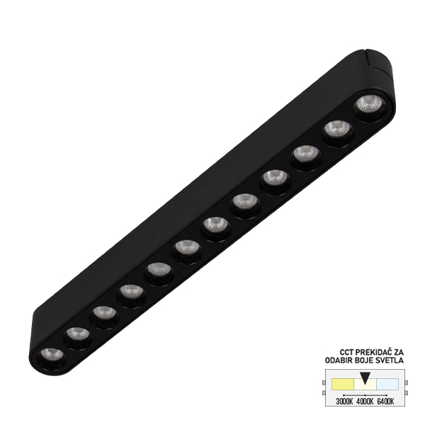 Forma LED magnetna svetiljka CCT ULTRA SLIM FMS2001-12 BKID: EK000775775