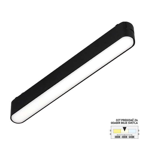 Forma LED magnetna svetiljka CCT ULTRA SLIM FMS1001-12 BKID EK000775780