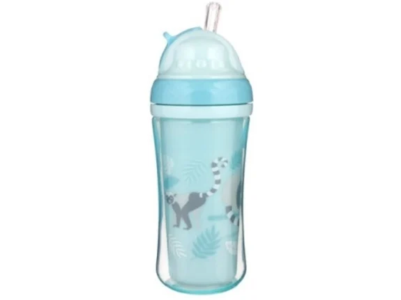 Canpol babies Šolja sa slamčicom 260ml 12m+ Lemur 74/051