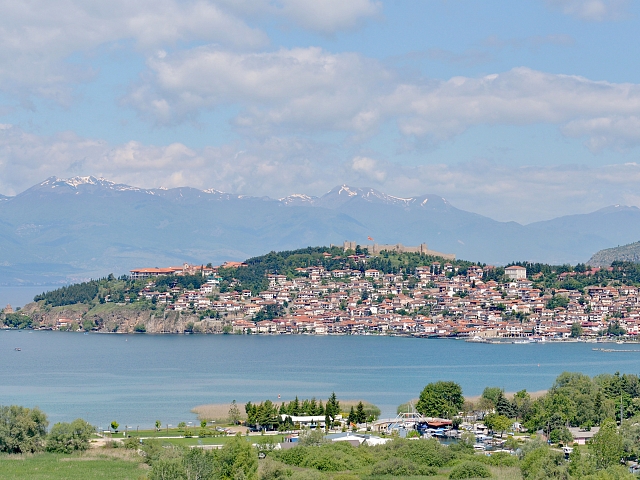 Sobe sa kupaonicom, parkingom, internetom, terasu sa pogledom na jezero Villa Ohrid Lake View studio 15 €ura po osobi apartmane