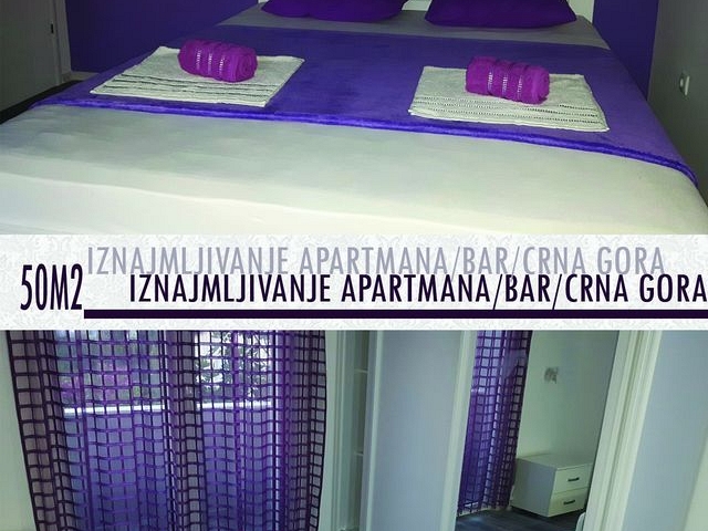 IZNAJMLJIVANJE APARTMANA/BAR/CRNA GORA***P O V O LJ N O