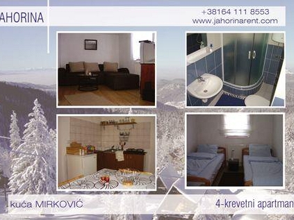 ***IZDAVANJE APARTMANA JAHORINA****KUĆA MIRKOVIĆ