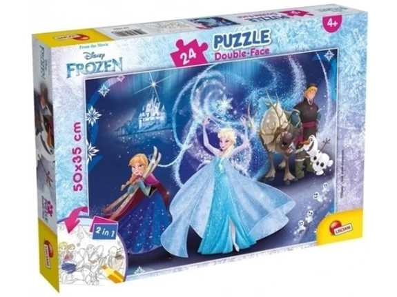 Lisciani Slagalica frozen 2u1 složi i oboji 74006