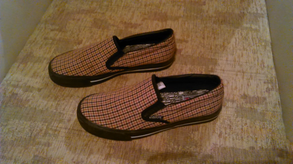 Espadrile karirane