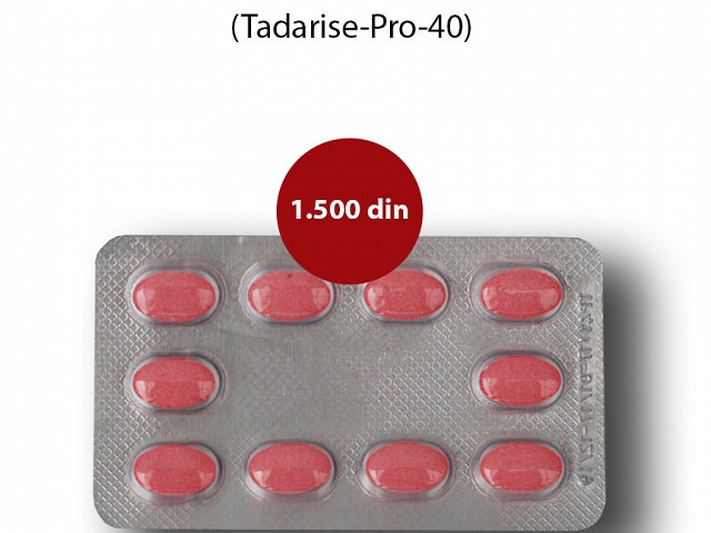 TADARISE PRO 40 (PREPARAT ZA POTENCIJU)