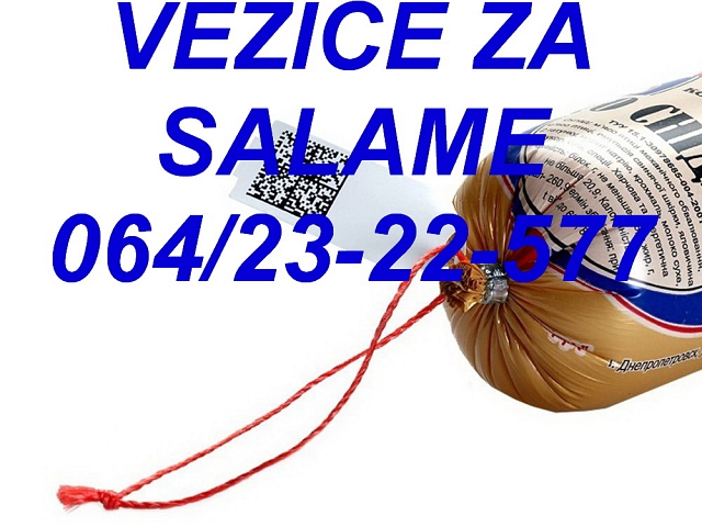 VEZICE ZA KAČENJE SALAMA, KANAP ŠLINGE, VISILICE, OMČE
