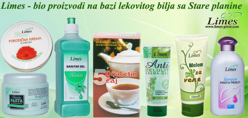 LIMES - EKOLOSKI PROIZVODI OD LEKOVITOG BILJA