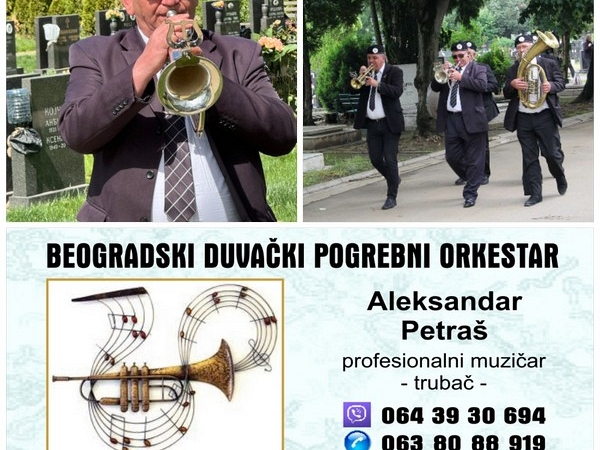 Trubači bleh muzika orkestar za sahrana Srbija