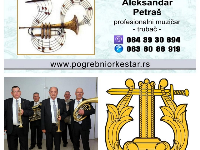 Muzika trubači pogrebni orkestar pleh muzika za sahrane srbija