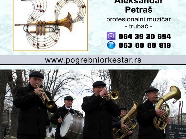 Zvanični pogrebni orkestar pleh muzika za sahrane