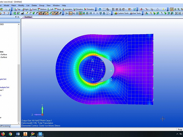 PRORACUNI METODOM KONACNIH ELEMENATA FEMAP sa NX NASTRAN