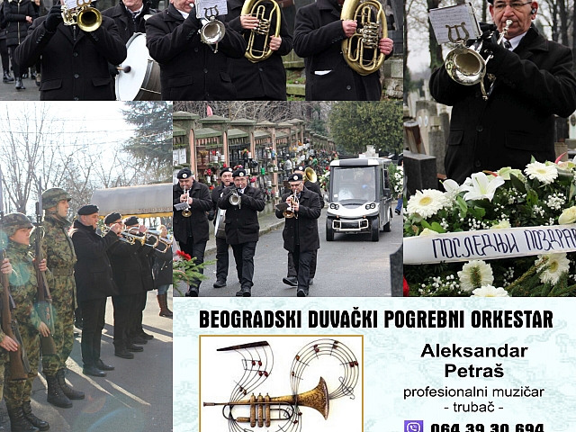 Pogrebni orkestar Beograd, bleh muzika, sahrane Srbija