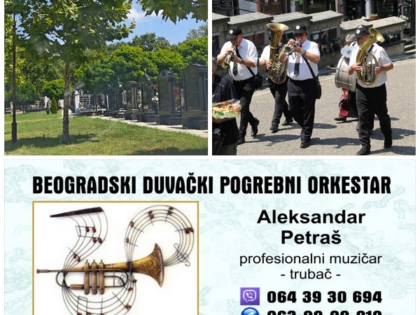 Zvanični pogrebni orkestar pleh muzika za sahrane