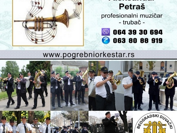 Trubači, pogrebni orkestar, muzika, sahrane Beograd