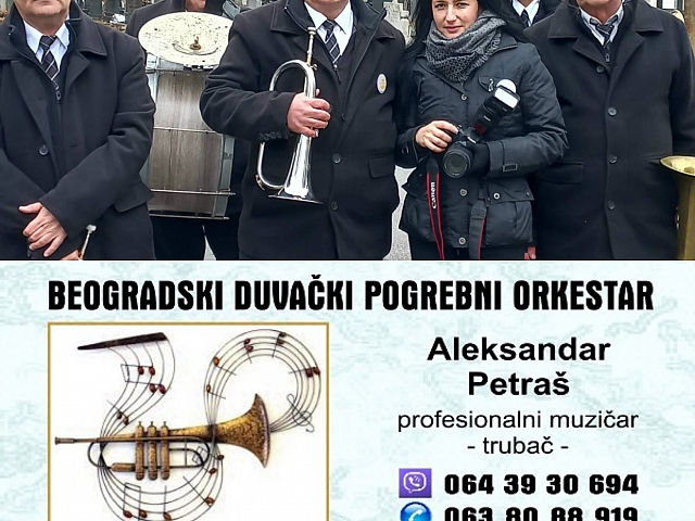Trubači, pogrebni orkestar, muzika, sahrane Beograd