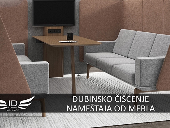 Dubinsko čišćenje nameštaja od mebla