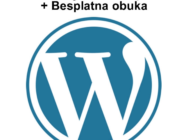 Izrada wordpress sajtova + Besplatna obuka za rad