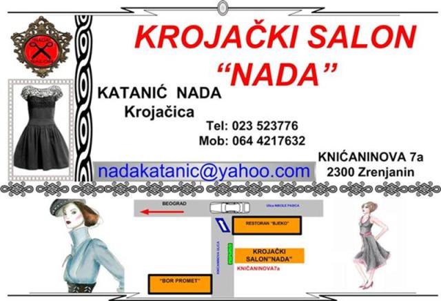Krojačka radnja „Nada“ Zrenjanin