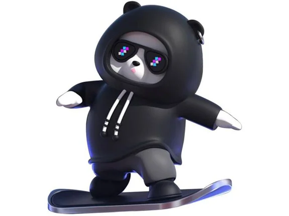 JWD Auto igračka Snowboard Teddy 214019