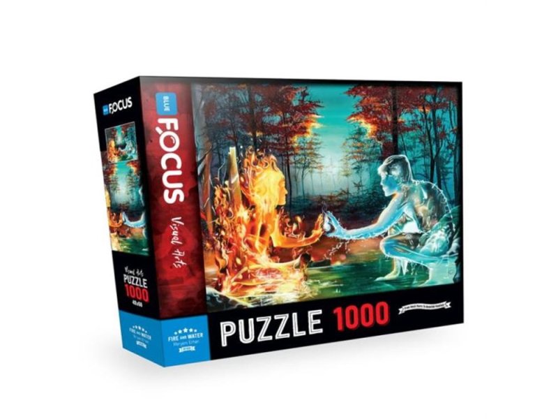 BLUE FOCUS PUZZLE FIRE AND WATER BF488 108/24880