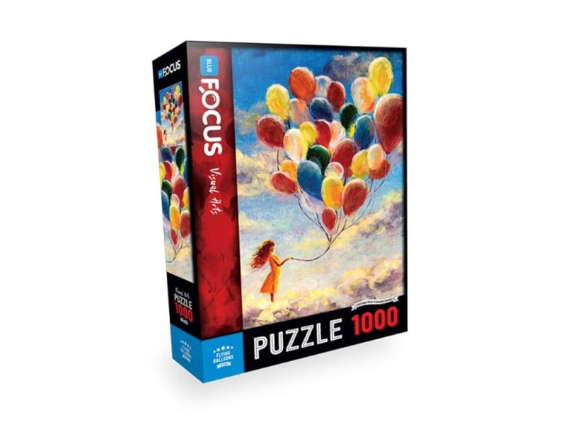 BLUE FOCUS PUZZLE FLYING BALLOONS BF295 108/22954