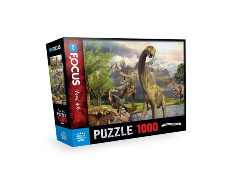 BLUE FOCUS PUZZLE WORLD OF DINOSAURS BF294 108/22947